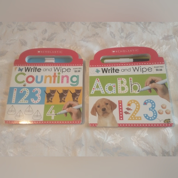Scholastic | Toys | Write And Wipe Abc 23 Counting Scholastic Early ...